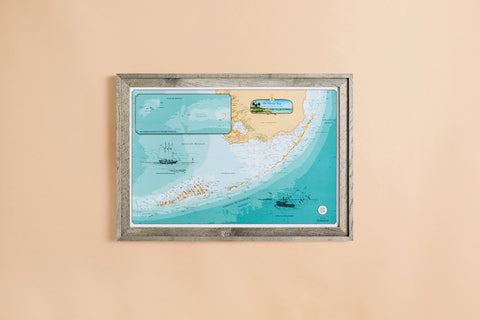 The Original Florida Keys Chart | Sealake Products LLC