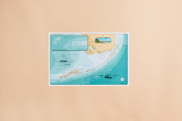 The Original Florida Keys Chart | Sealake Products LLC